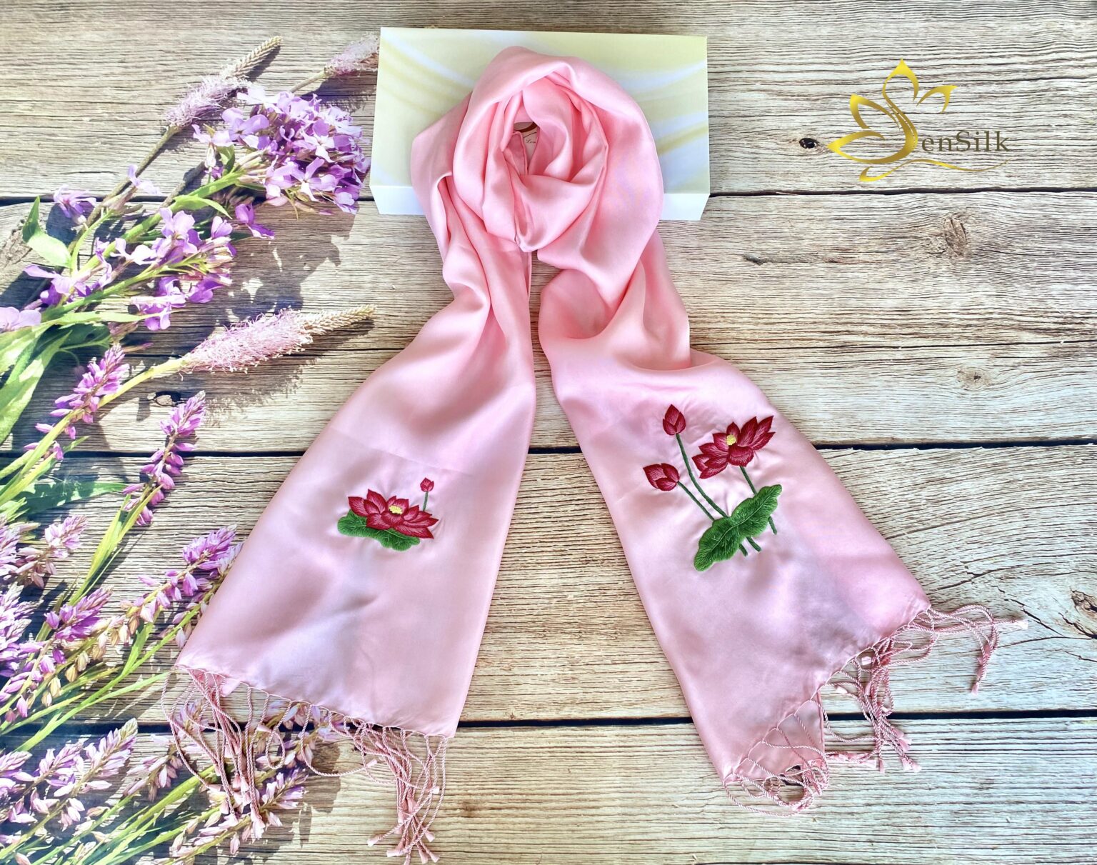 Lụa Tơ Tằm SenSilk Cao Cấp