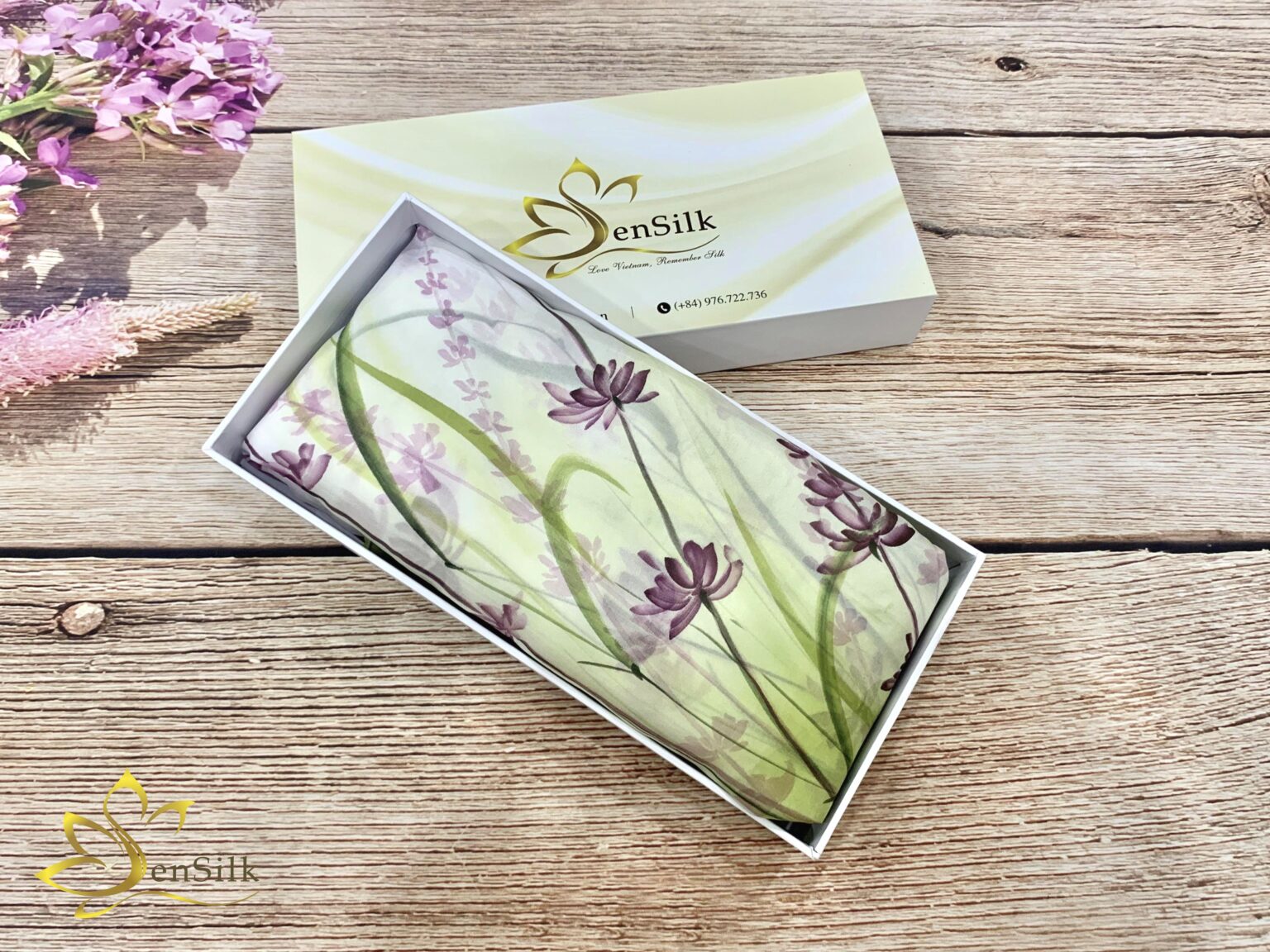 Lụa Tơ Tằm SenSilk Cao Cấp