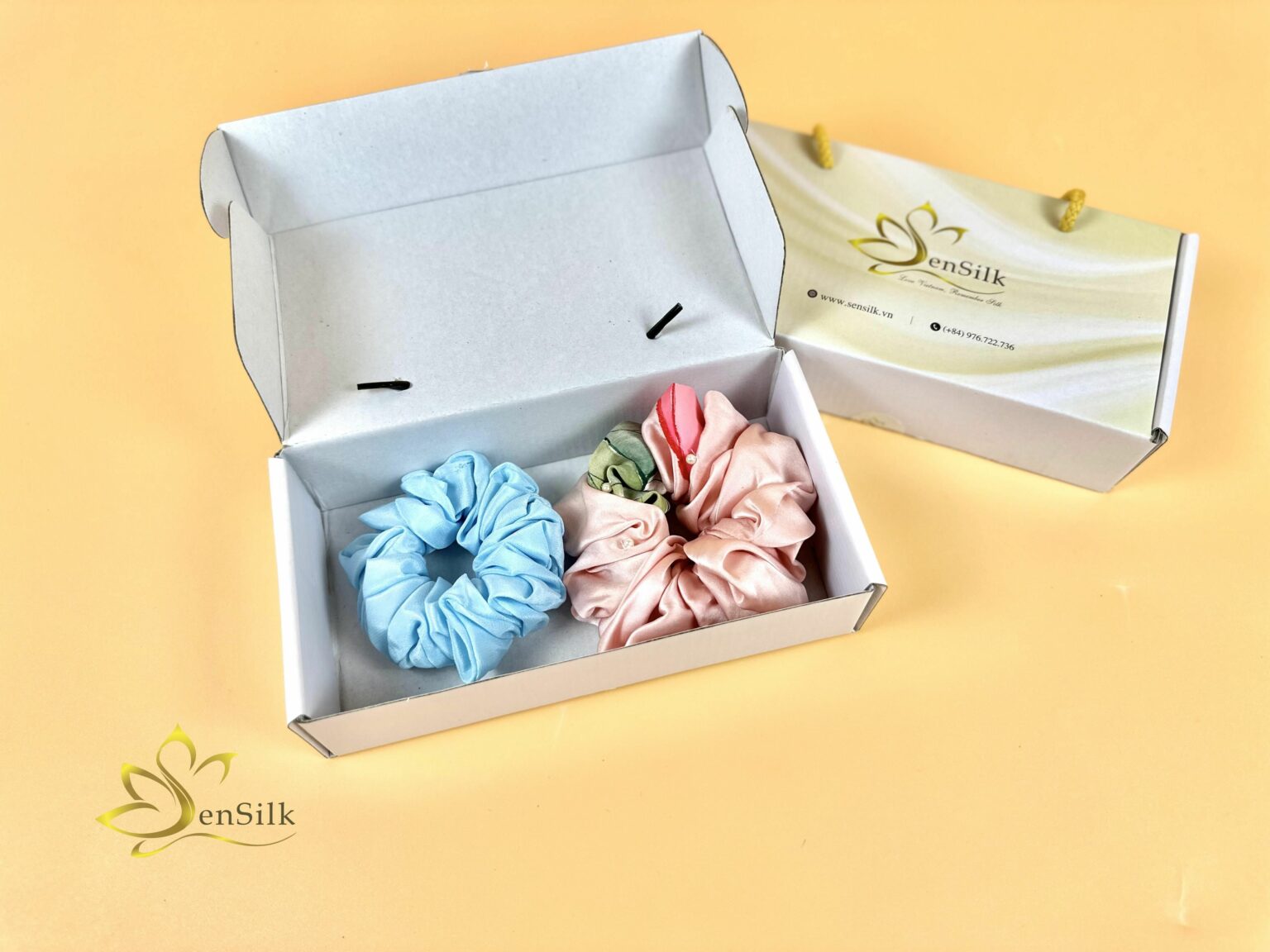 Lụa Tơ Tằm SenSilk Cao Cấp